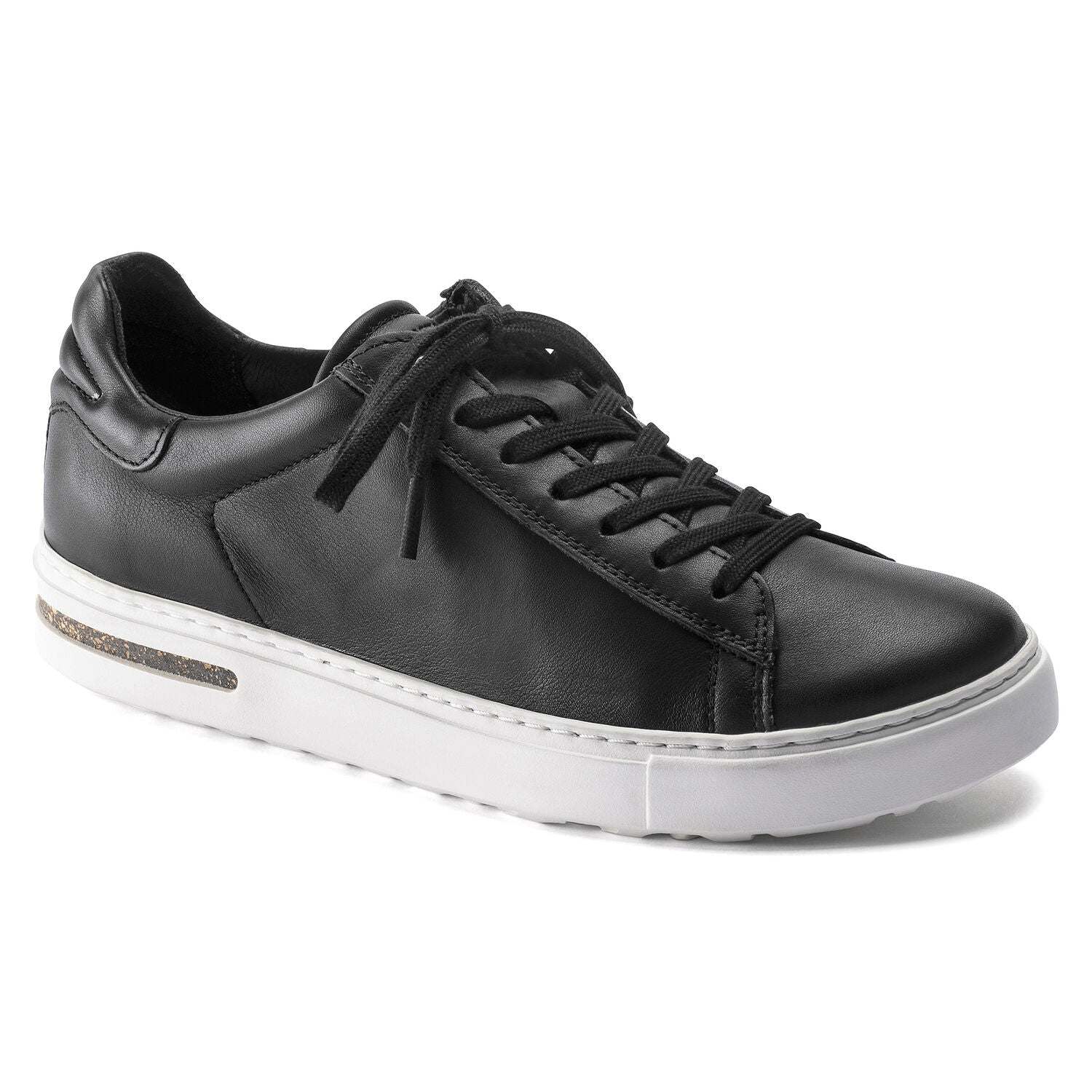 Black Leather Sneaker Bend Low, Natural Leather Black Leather Converse ...